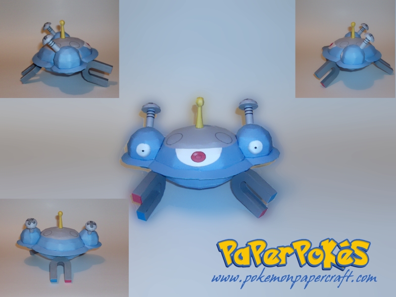 PaperPokés - Pokémon Papercraft: MAGNEZONE