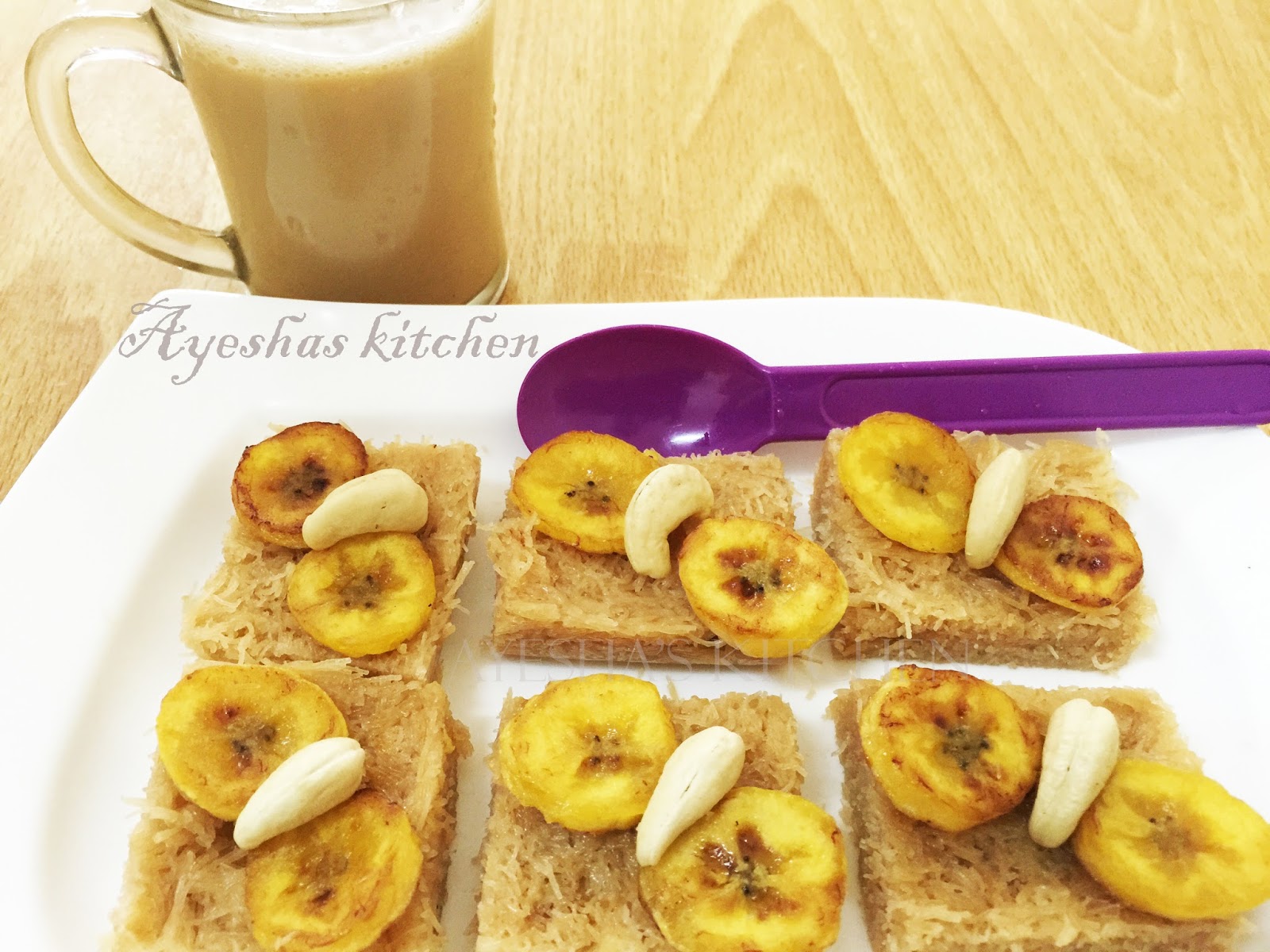 EASY DESSERT RECIPE - SWEET VERMICELLI KESARI / SEMIYA KESARI