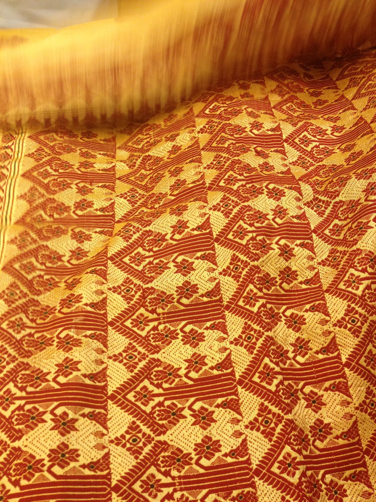 Sohum Sutras: Buy Assam Muga silk Sari