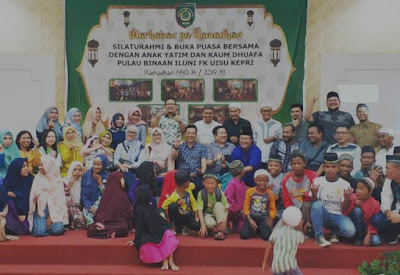 Iluni FK UISU Kepri Gelar Buka Puasa Bersama Anak Yatim dan Kaum Dhuafa Pulau Binaan ...