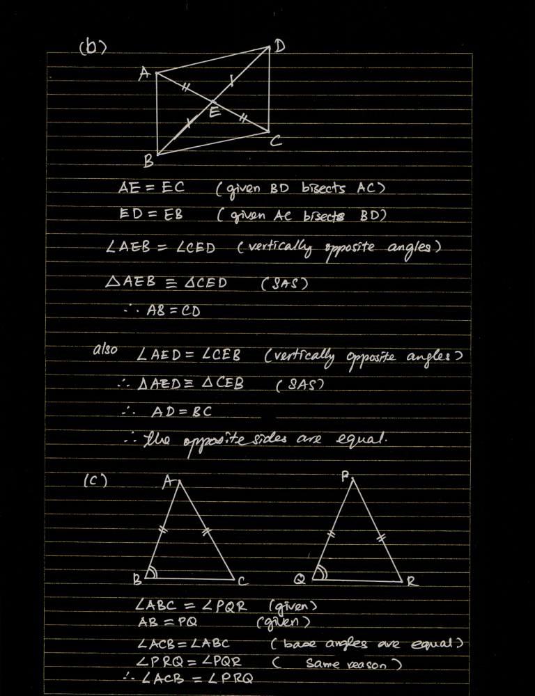 Stpm Mathematics T: GEOMETRY DEDUCTION