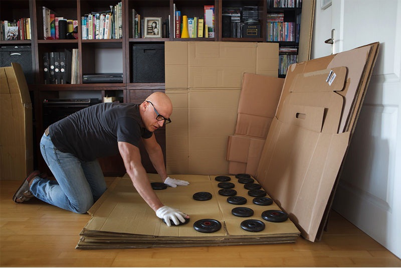 Ultra Tendencias: Este mobiliario de cartón reciclado es moderno