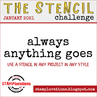 STAMPlorations™ Blog: January Stencil Challenge
