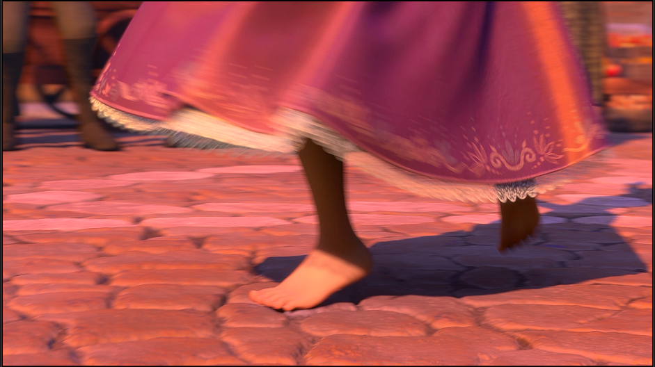 Anime Feet: Tangled (Movie): Rapunzel, Part 6 of 6