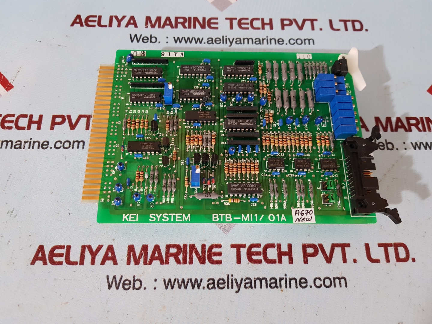 KEI SYSTEM BTB-MI1/01A PCB CARD - Aeliya Marine