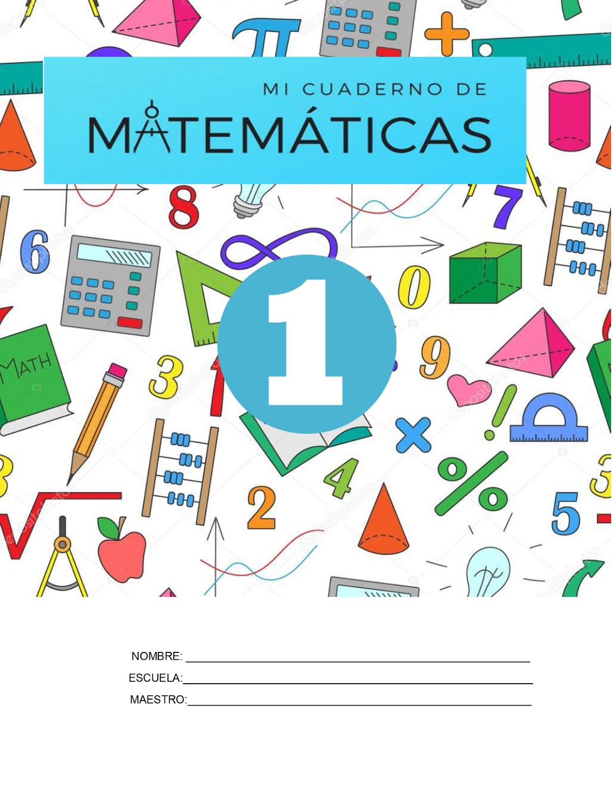 MI CUADERNO DE MATEMÁTICAS
