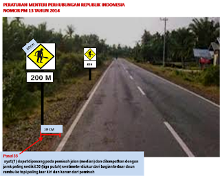 AHLI K3 KONSTRUKSI: Pemasangan Rambu-Rambu di jalan Raya
