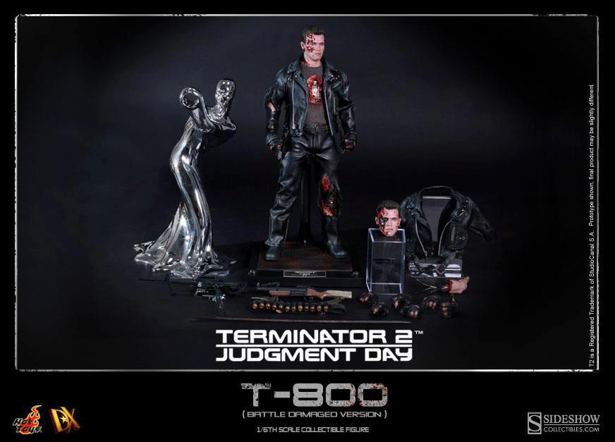 toyhaven: Preview Hot Toys T2: Judgment Day 1/6th scale DX13 T-800 ...