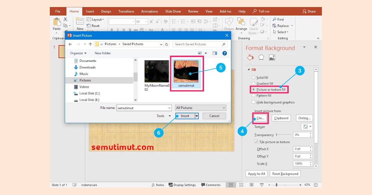 Cara Nak Letak Background Dalam Powerpoint 2016