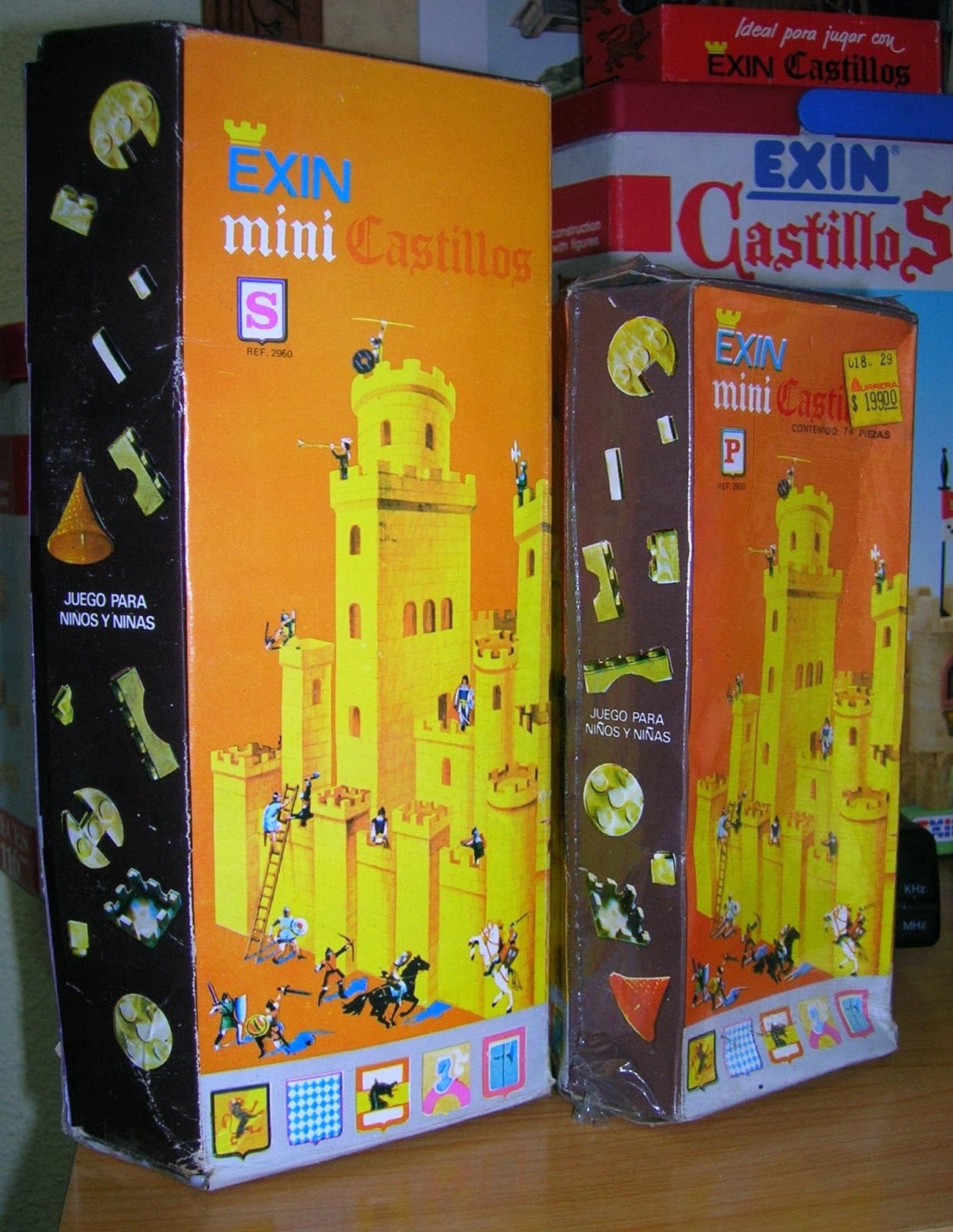 EXIN CASTILLOS ¡ EL JUGUETE QUE HACE HISTORIA ! ... para construir mil ...