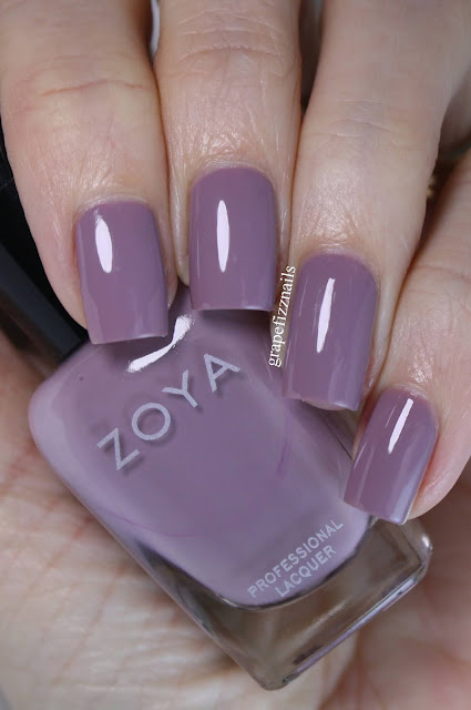 Grape Fizz Nails: Zoya Naturel (4) Collection, Swatch and Review