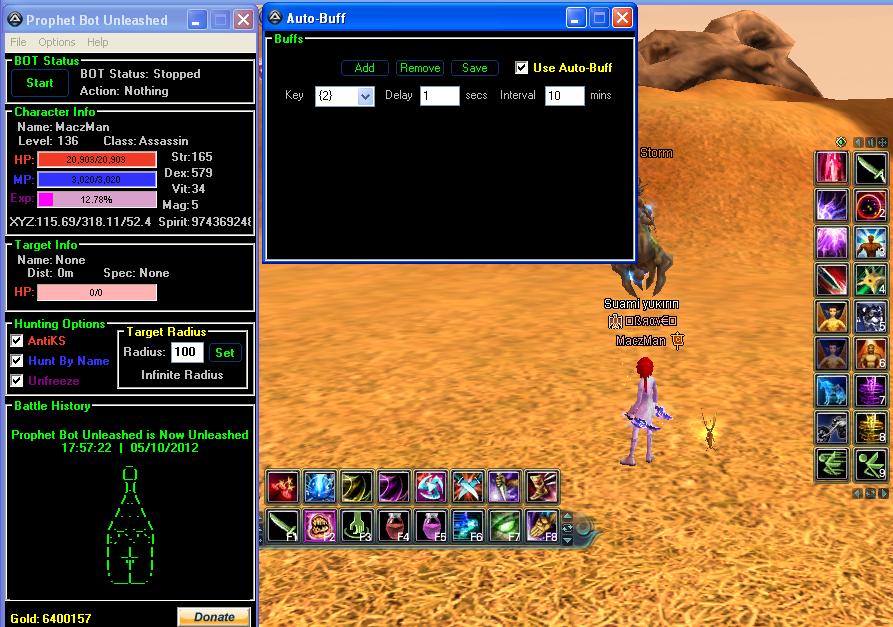 Prophet BOT Perfect World 2012 | LEFTSIDE