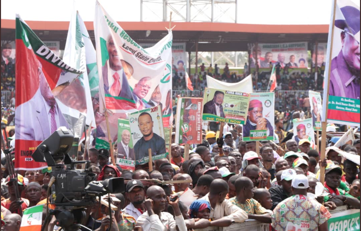 Photos From PDP Presidential Campaign Rally In Ebonyi - AllGists