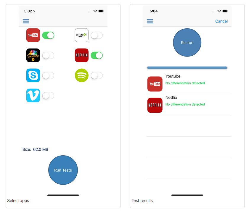 Verifica se a operadora faz traffic shapping com a Wehe - ITO - NETthings