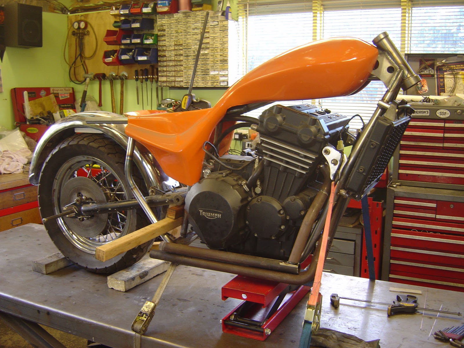 Custom and Chopper Motorcycles and Parts: Modern Day Triumph Hurricane ...