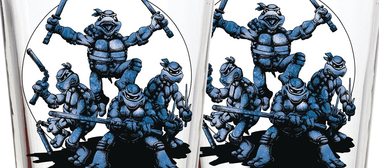 NickALive!: Surreal Entertainment Lifts the Lid on TMNT Pint Glasses