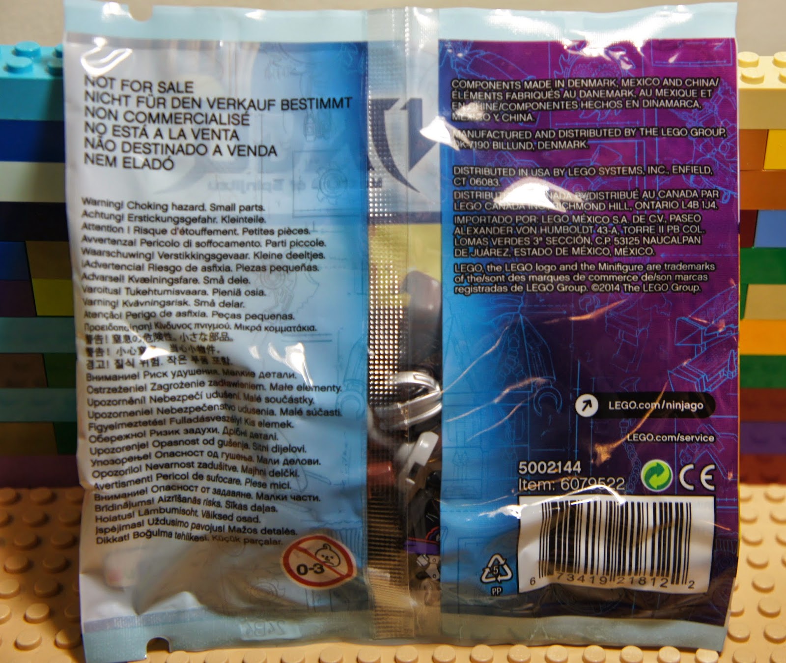 LEGO 5002144 Ninjago DARETH vs NINDROID Ninja Minifigures Excclusive ...