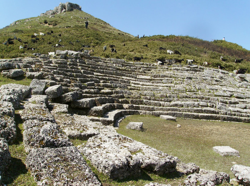 ArqueoLugares: AMANTIA prox. Vajzë. Selenice. Albania.