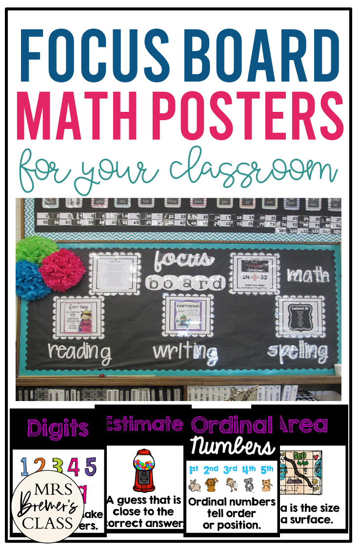 Let's FOCUS! {Focus Board/Objectives Board Inspiration} | Mrs. Bremer's ...
