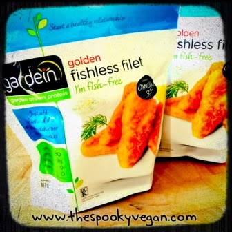The Spooky Vegan: Food Review: Gardein Golden Fishless Filets