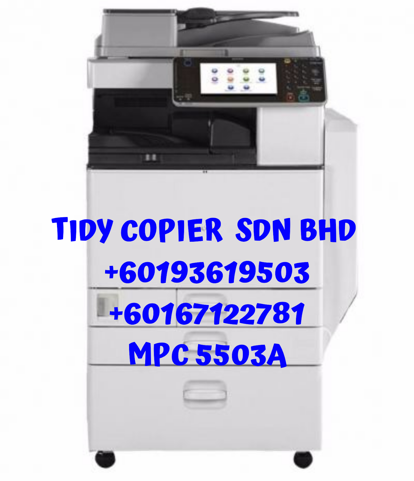 RICOH COPIER MACHINE MPC 5503A