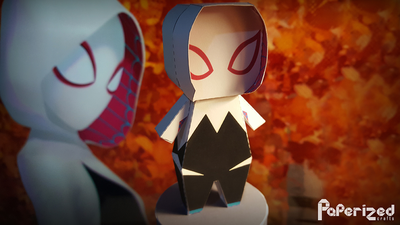 Spider-Man: Into the Spider-Verse - Spider-Gwen Paperized | Paperized ...
