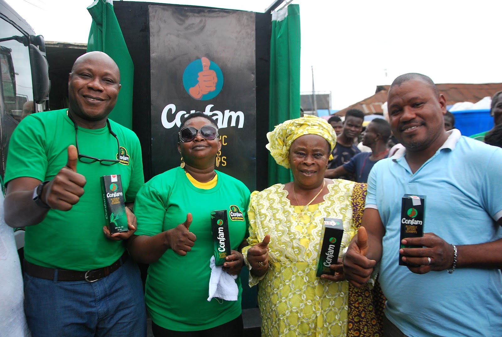 Confam Bitters Schnapps enters the Nigerian markets with a bang