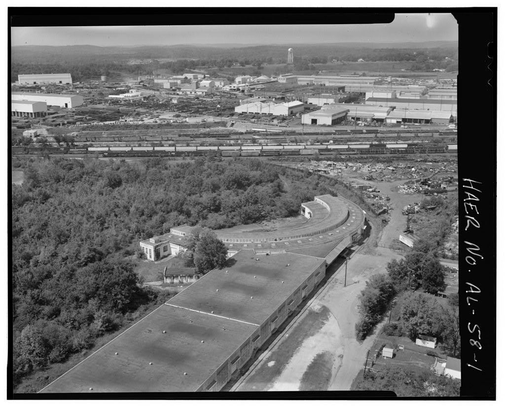 Towns and Nature: Birmingham, AL: Preserved?/Southern Finley Roundhouse