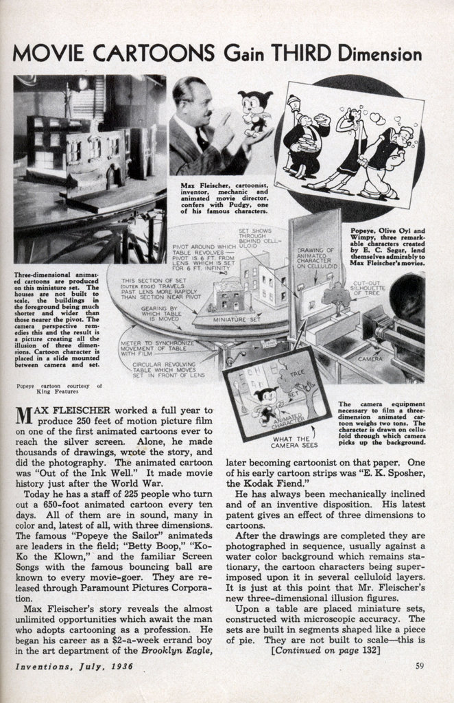 Ominous Octopus Omnibus: Movie Cartoons Gain Third Dimension