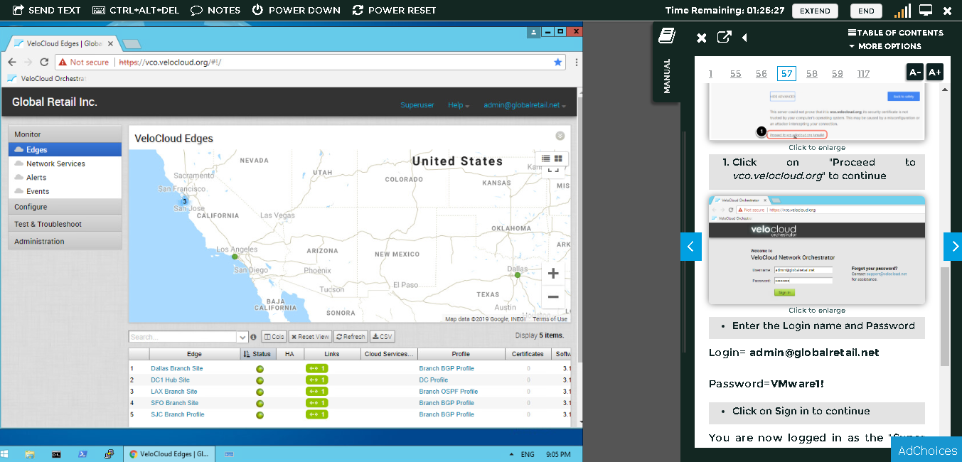 Café com Redes: Lab online SD-WAN VeloCloud VMware