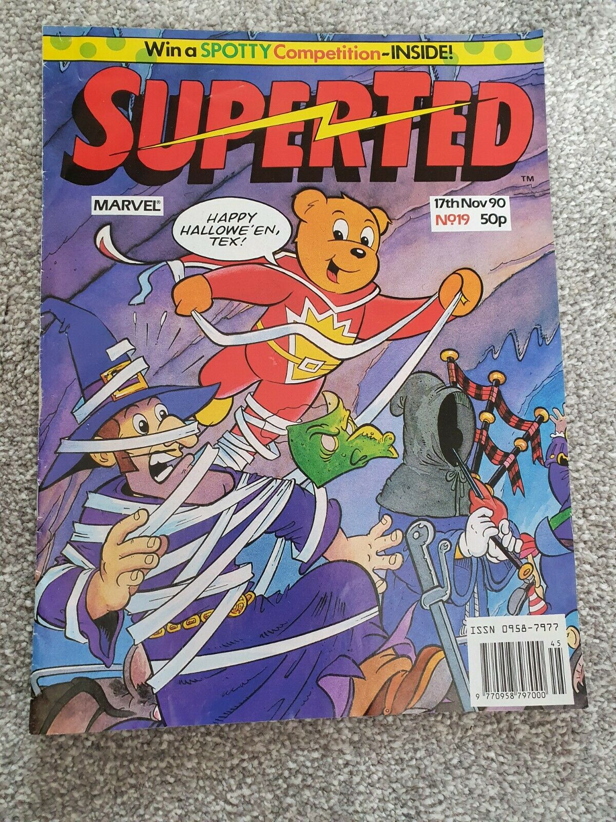 Boys Adventure Comics: UPDATED: Superted - Marvel UK