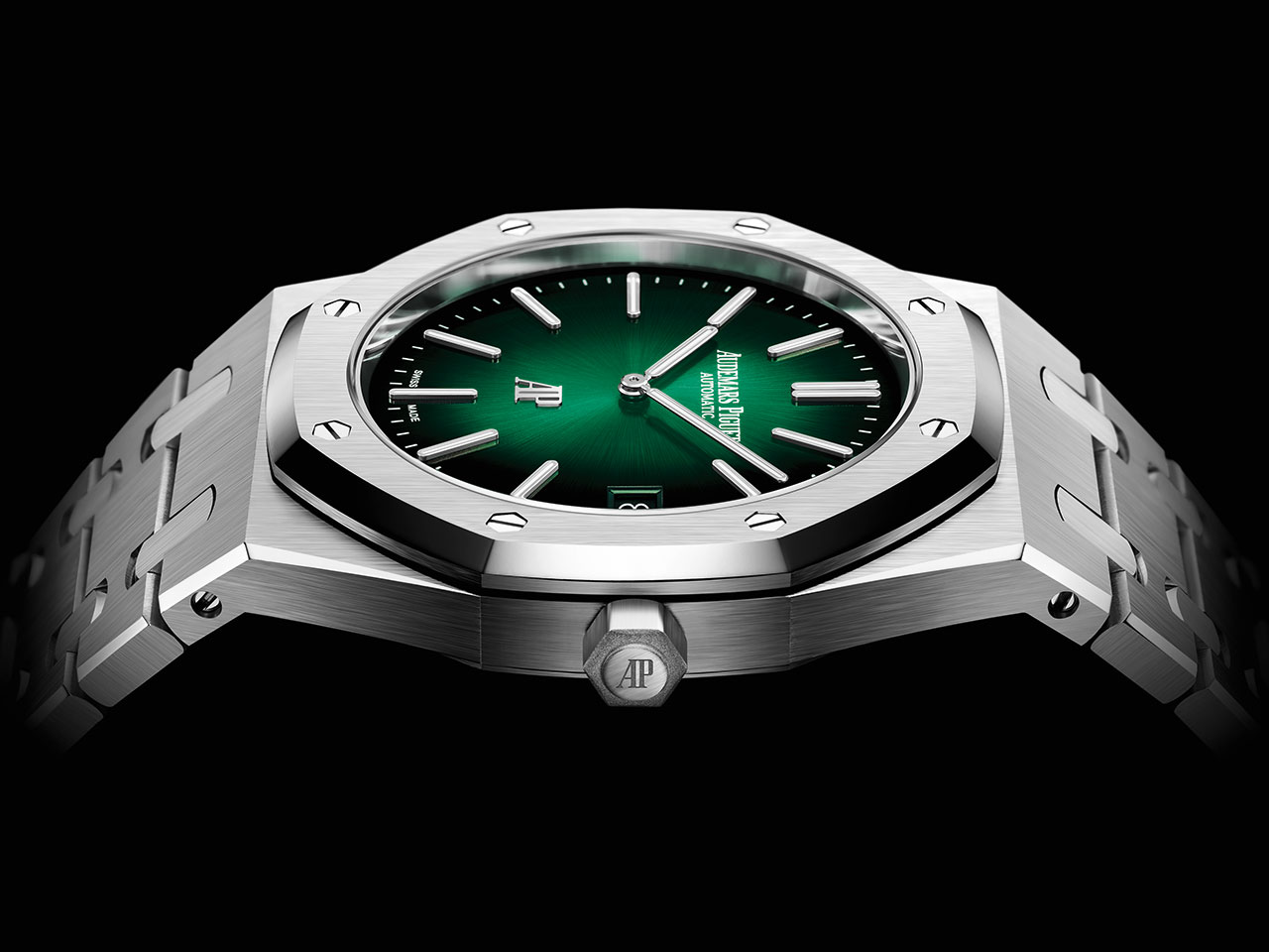 Audemars Piguet - Royal Oak Green Dial models 2021 | Time and Watches ...