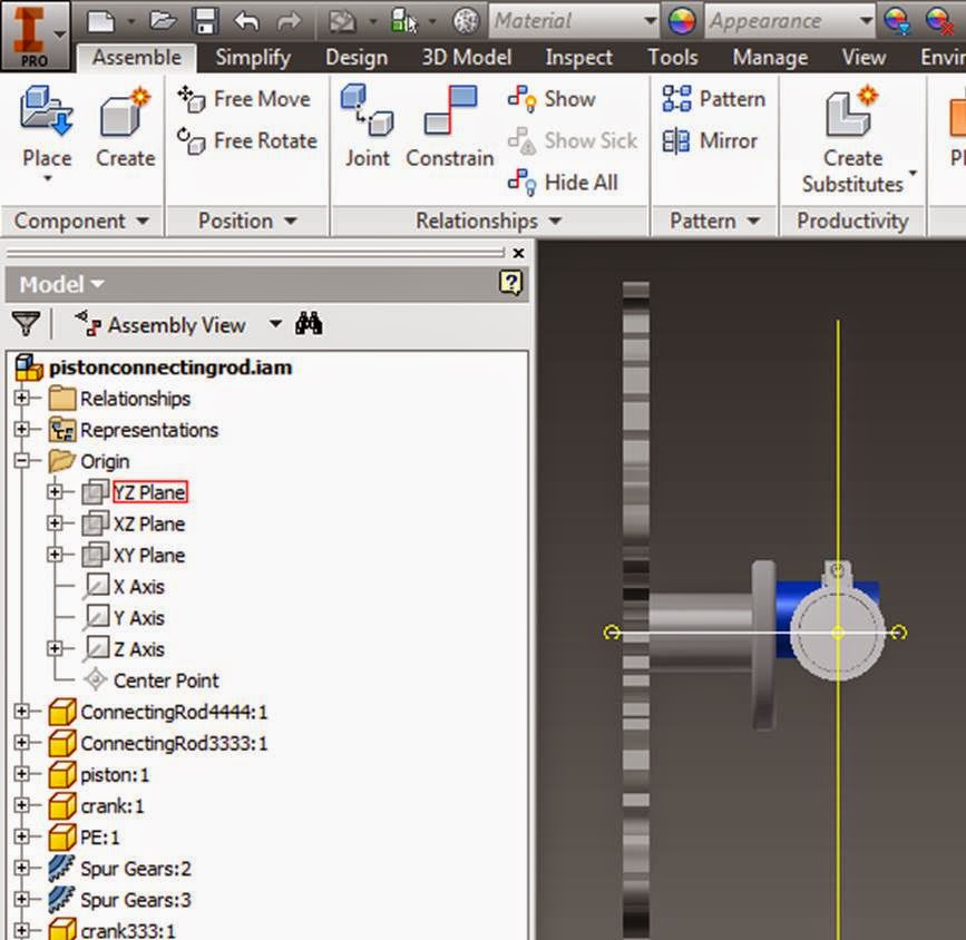 ENGR1304: Inventor Simulation continued: