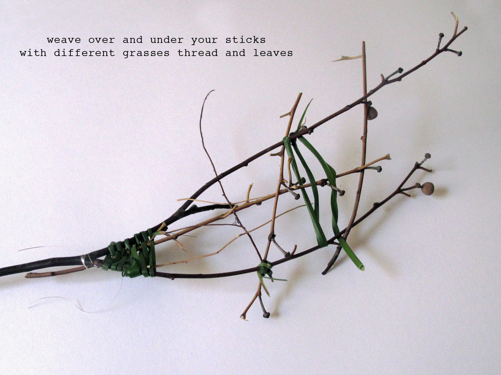 The Academy of Gentle Arts: twig weaving