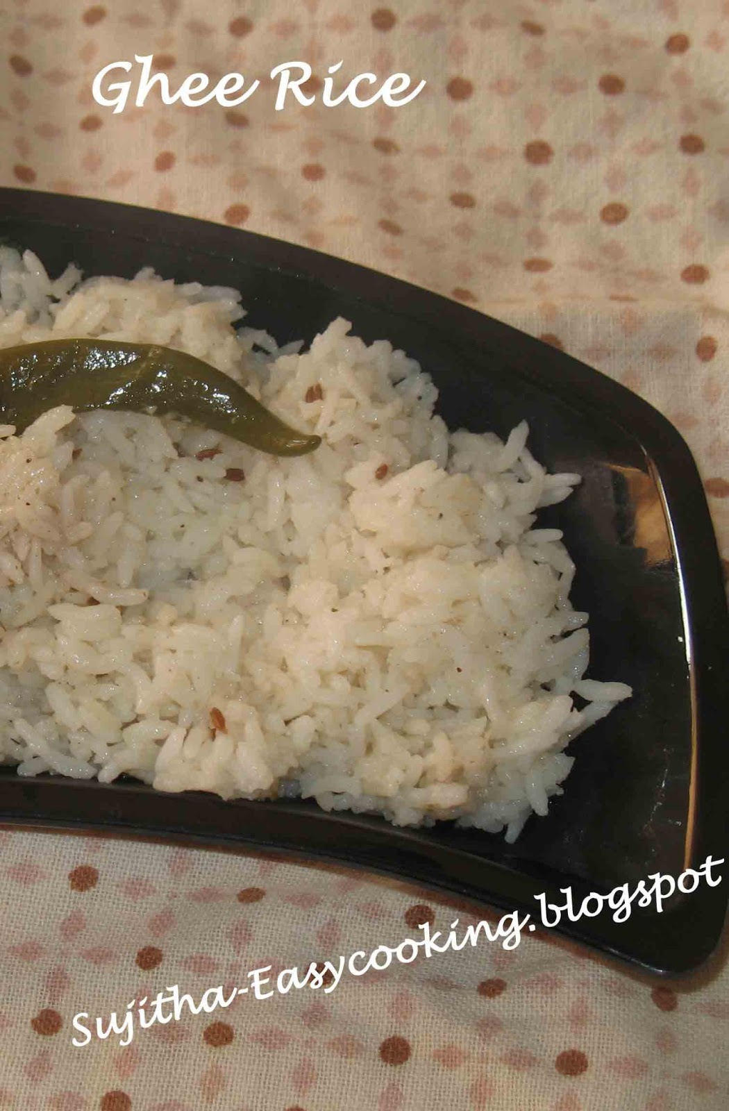 Ghee Rice - Sujitha Easycooking