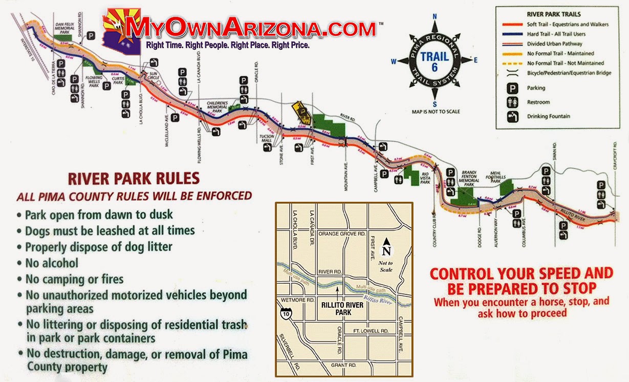 Exploring the American West: Rillito River Trail Tucson, Arizona ...