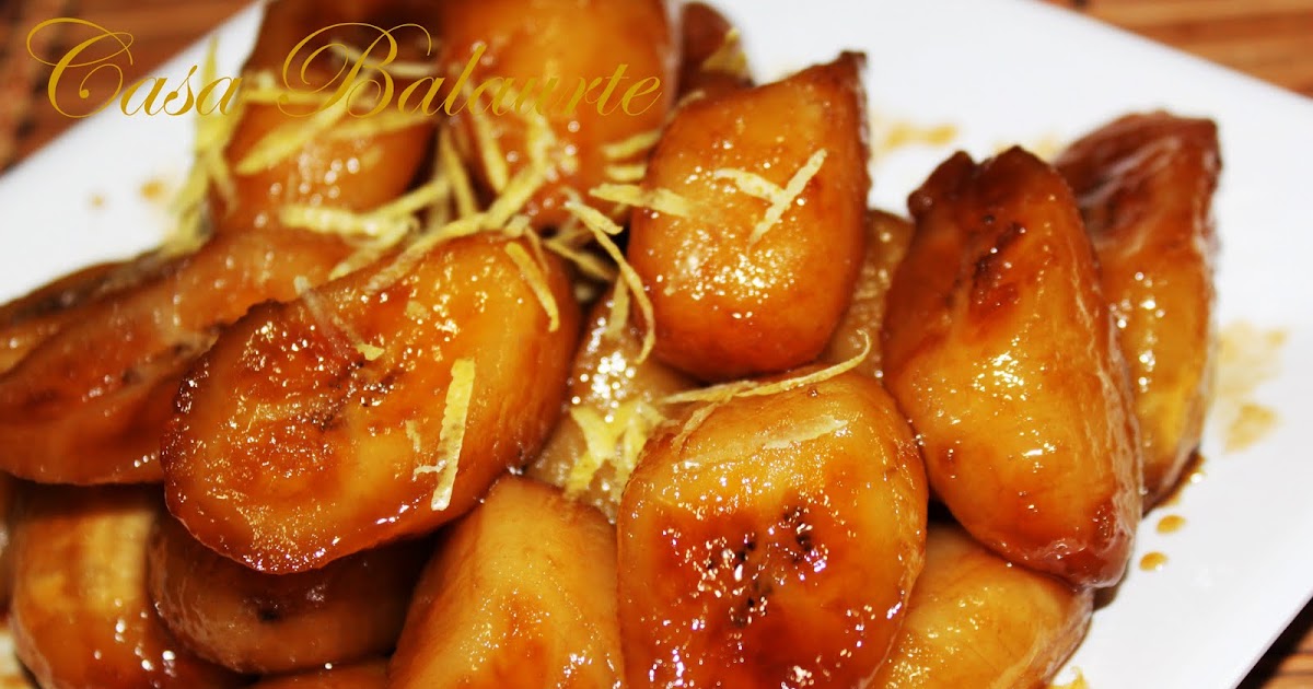 Minatamis na Saging Saba Recipe