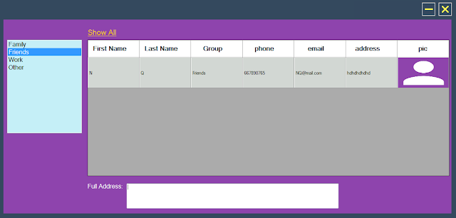 C# Contact Management System Source Code - C#, JAVA,PHP, Programming ...