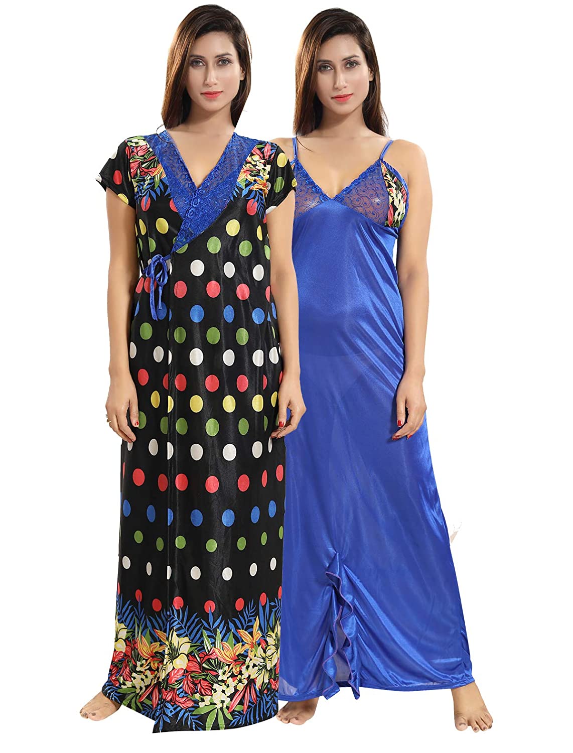 Best 50 satin nighty combo sets | Top Most Best Selling Product Collection