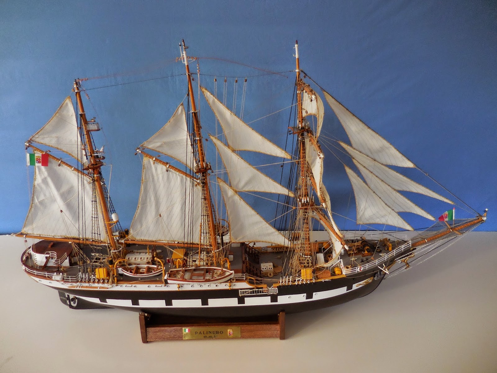 MODELLISMO NAVALE COMO: Goletta Palinuro