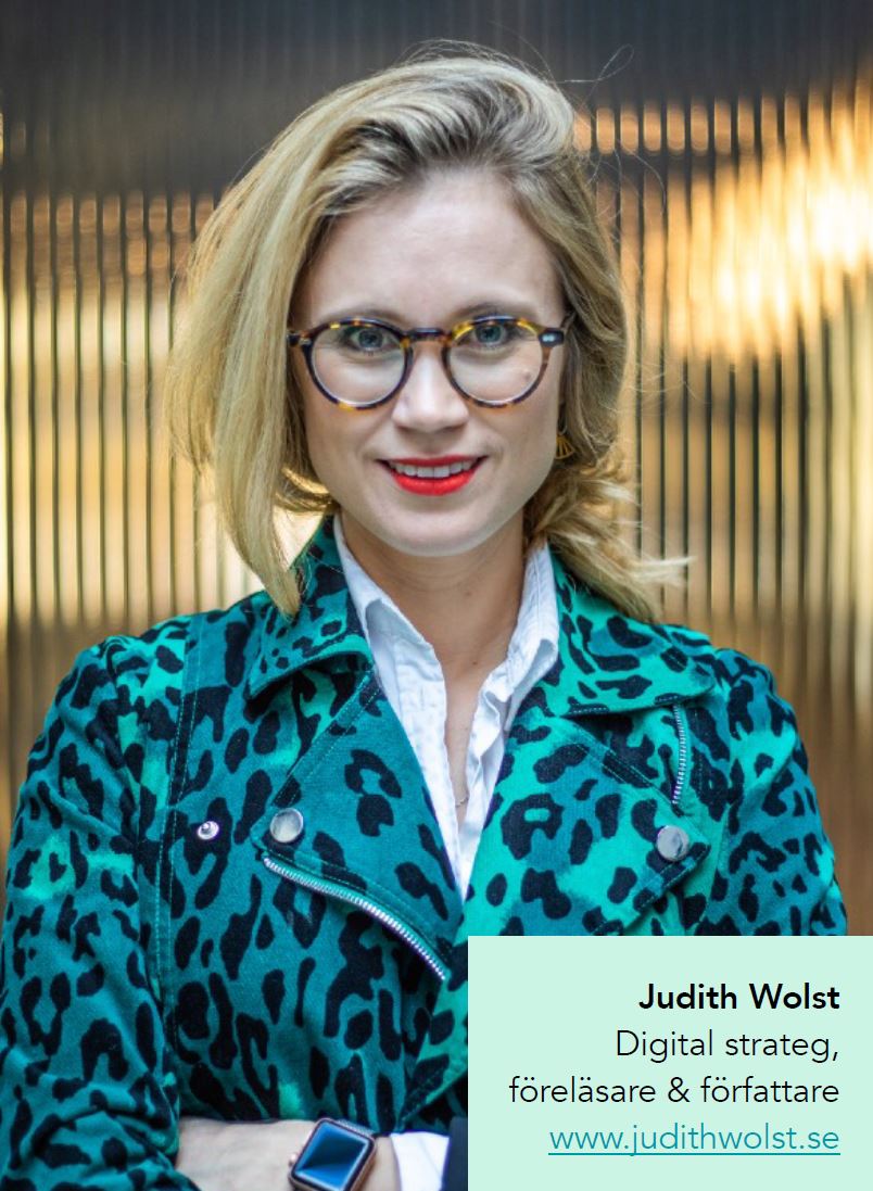 Digitala verktygslådan: Senaste trenderna formulerade av Judith Wolst