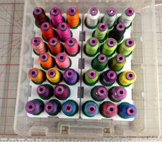 I Have A Notion: Isacord Super Satchel Thread Organizer