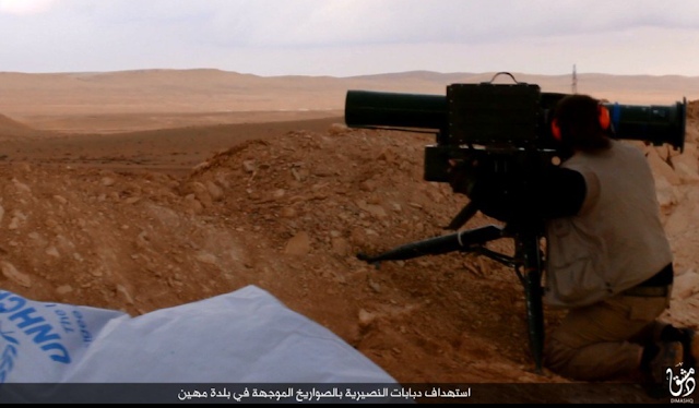 Syrian War Blog: ISIS HJ-8 Anti-tank Missiles