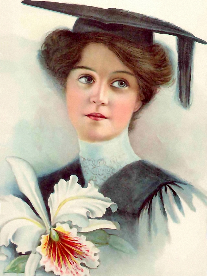 Lunagirl Moonbeams by Lunagirl Vintage Images: Free Vintage Image: Girl ...