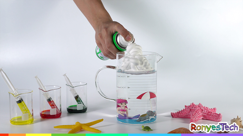Shaving Cream Rain Clouds for Kids - Science Experiments for Kids ...