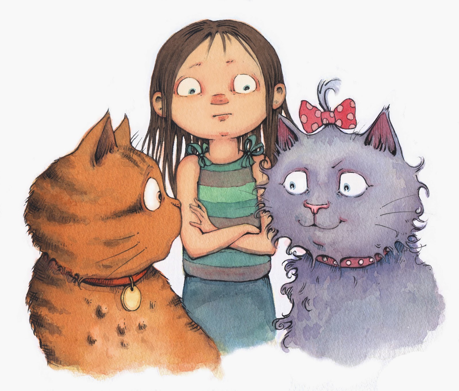 Kate Willis-Crowley Illustration: Queen Sardine and Princess Persia...