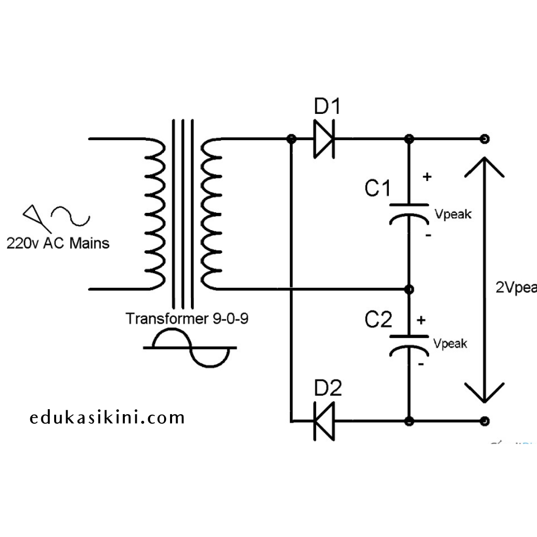 Rangkaian Penaik Tegangan Listrik Penjelasan Lengkap - EDUKASIKINI.COM