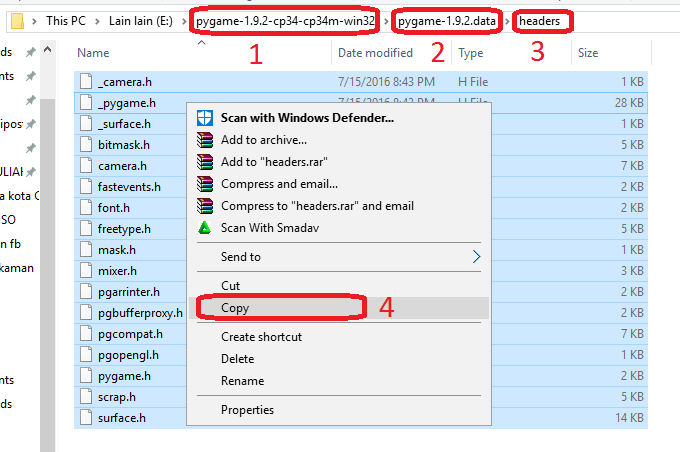 Cara install pygame di python 3 dan 2 ~ Belajar Python