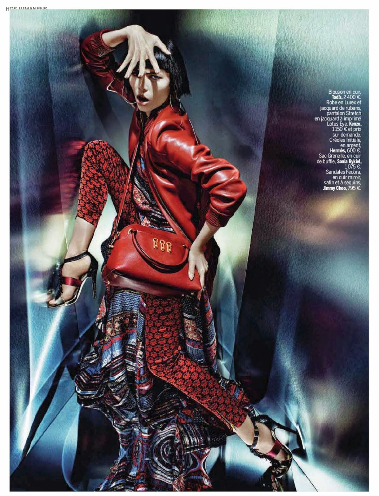 metropolis destination: vika falileeva by christian anwander for l ...