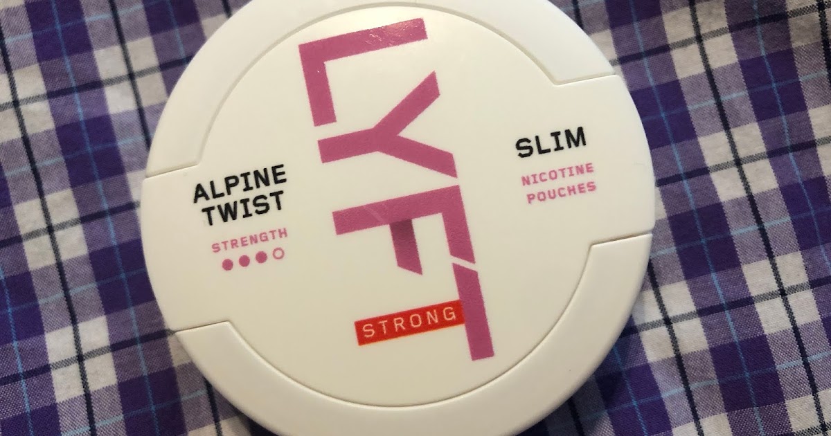Lyft Alpine Twist (Nicotine Pouches) - Review (Discontinued). 12 April ...